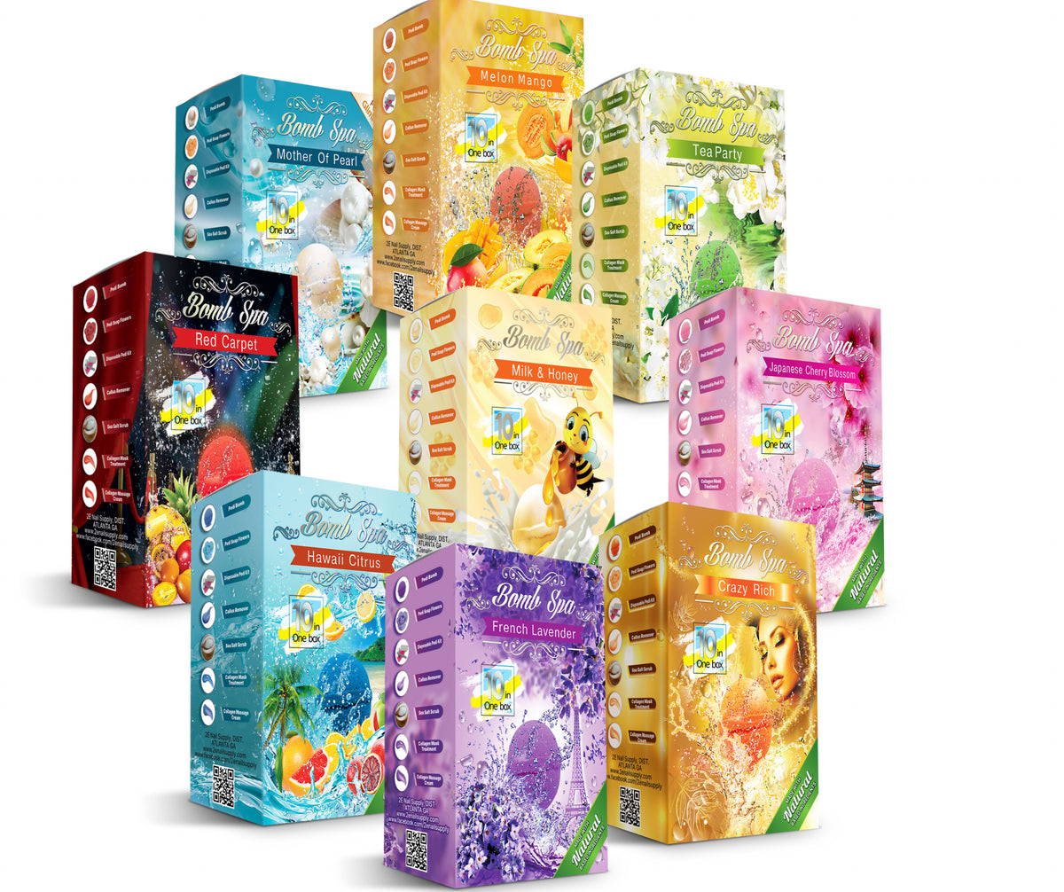 Pedicure Box – 2E Nail Supply